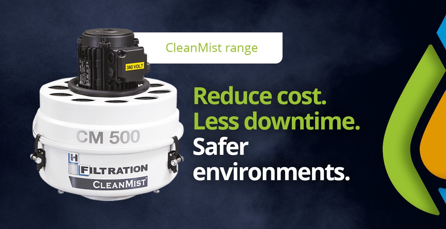 The CLEANMIST® oil mist centrifugal and electrostatic filters