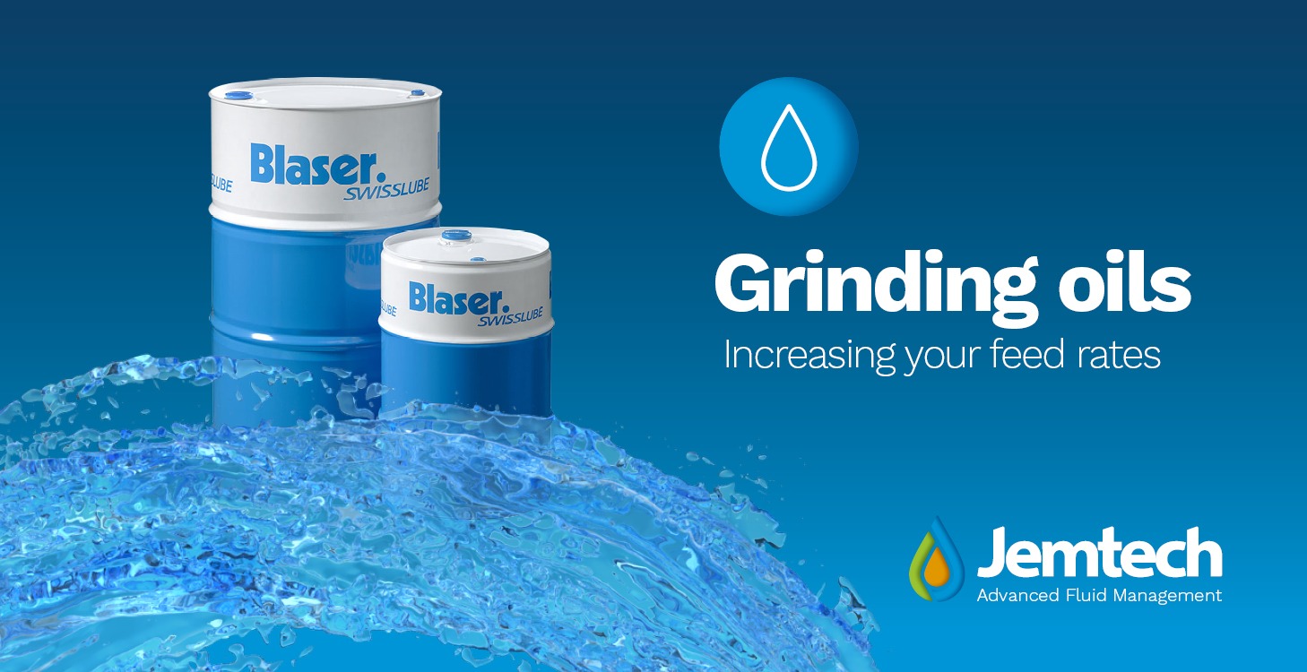 Our grinding oils let you increase your feed rates.