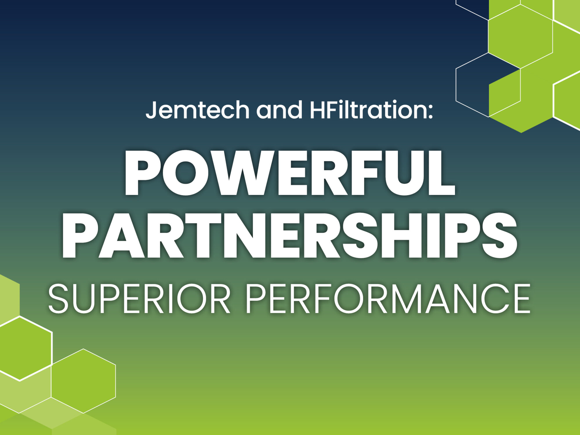 Jemtech and HFiltration: the partnership delivering high-performance ...
